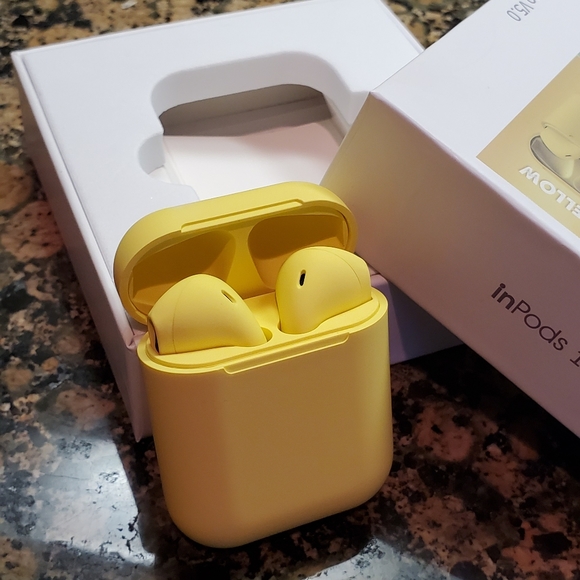 Other | Inpods I12 Yellow Tws Earpiece | Poshmark